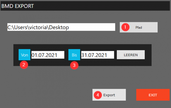 BMD Schnittstelle (NTCS)
