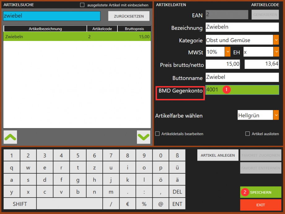 BMD Schnittstelle (NTCS)